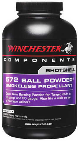 Winchester Shotshell 572 Ball Powder Smokeless Propellant 1LB - 6075859 ...