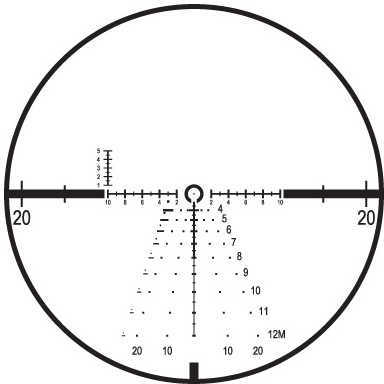 Leupold Mark 6 1-6x20mm CMR-W 7.62 Illuminated Reticle Model 114337 ...