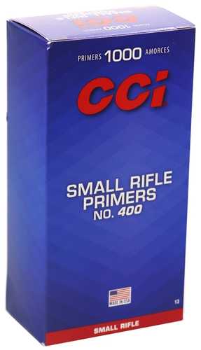 CCI #400 Small Rifle Primer (1000 Count) - Reloading Primers at GunBroker.com : 1106109520