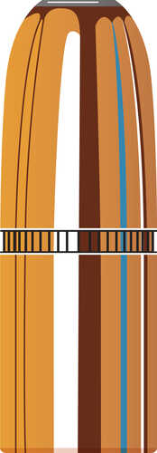 Hornady 45 Caliber .458 Diameter 480 Grain DGX Bonded Bullet (450 Nitro ...